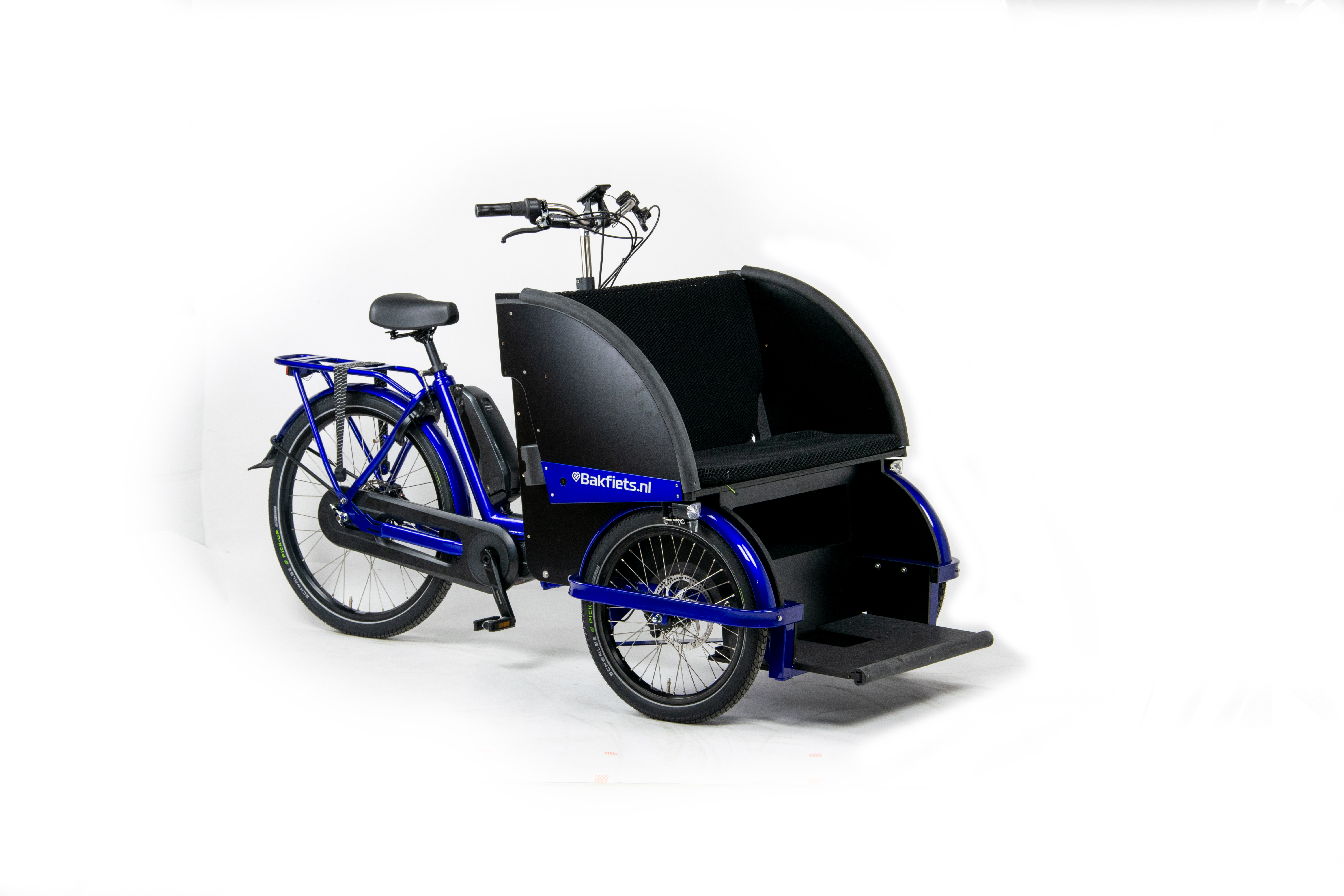 Bakfiets.nl Elektrische Riksja - 't Mannetje Fietstechniek
