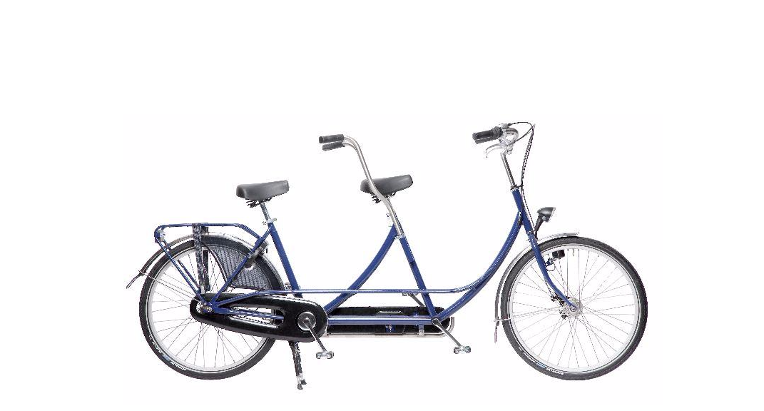 Onderwater tandem voor volwassenen - 't Mannetje Fietstechniek
